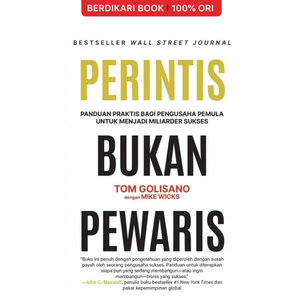 Jual Berdikari - Perintis Bukan Pewaris: Panduan Praktis bagi Pengusaha ...