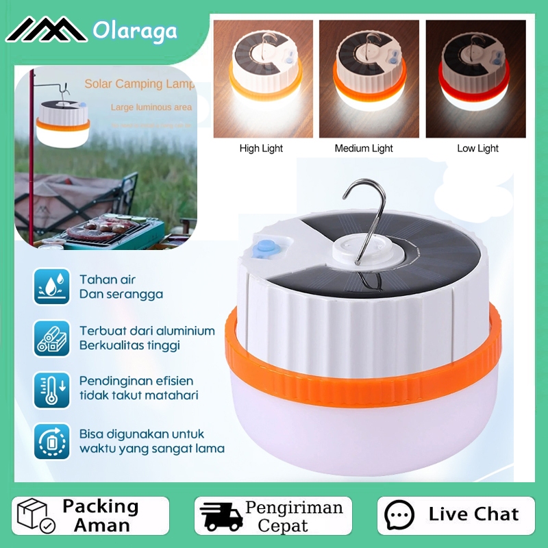 Jual Lampu Emergency LED Tahan Lama 400W/Lampu Emergency Tenda Gantung Panel Surya Lampu Camping ...