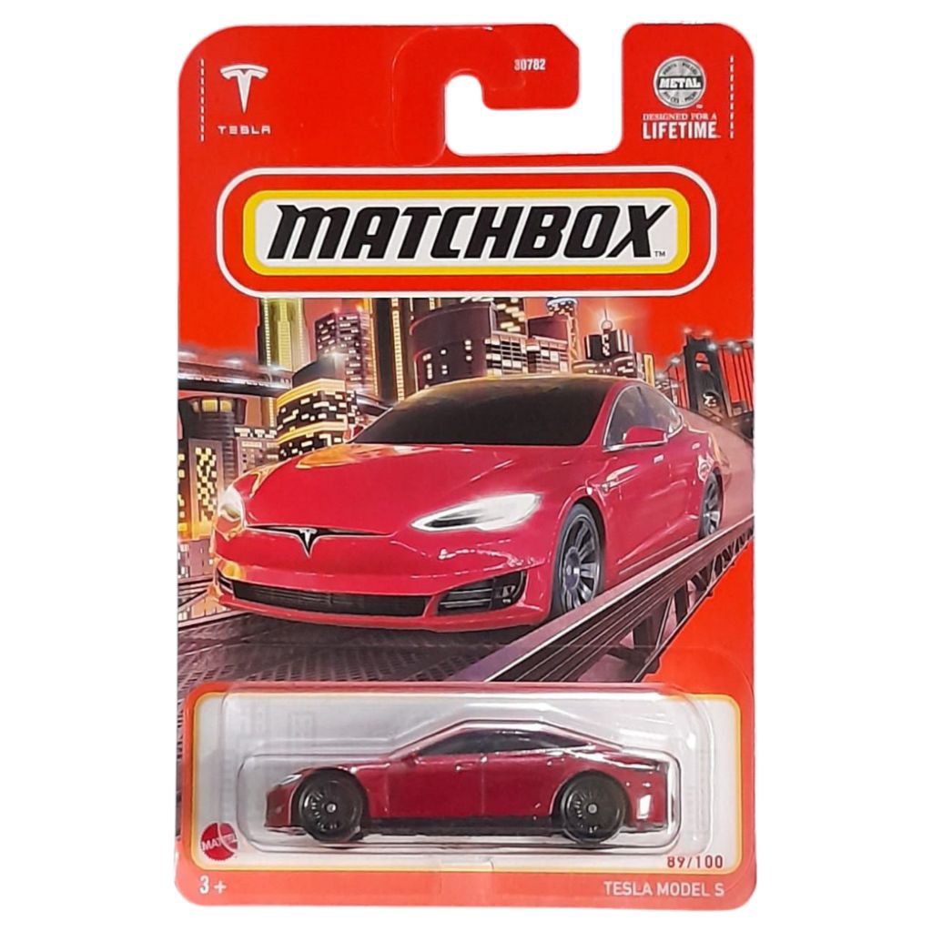 Jual COLLECTOR MATCHBOX TESLA MODEL S MERAH | MATCHBOX ORIGINAL TESLA ...