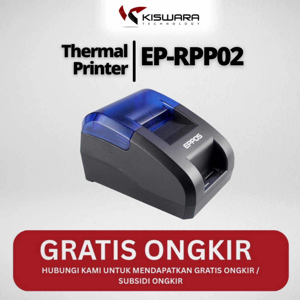Jual Printer Mini Thermal EPPOS 58mm EP-RPP02 - USB BLUETOOTH [S-SL] | Shopee Indonesia
