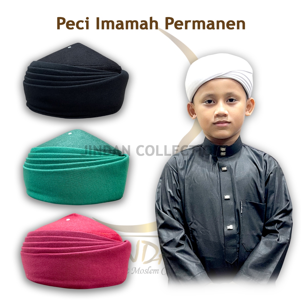 Jual Peci Imamah Permanen 4 Tingkat Langsung Pakai 3 Meter Anak Dewasa ...