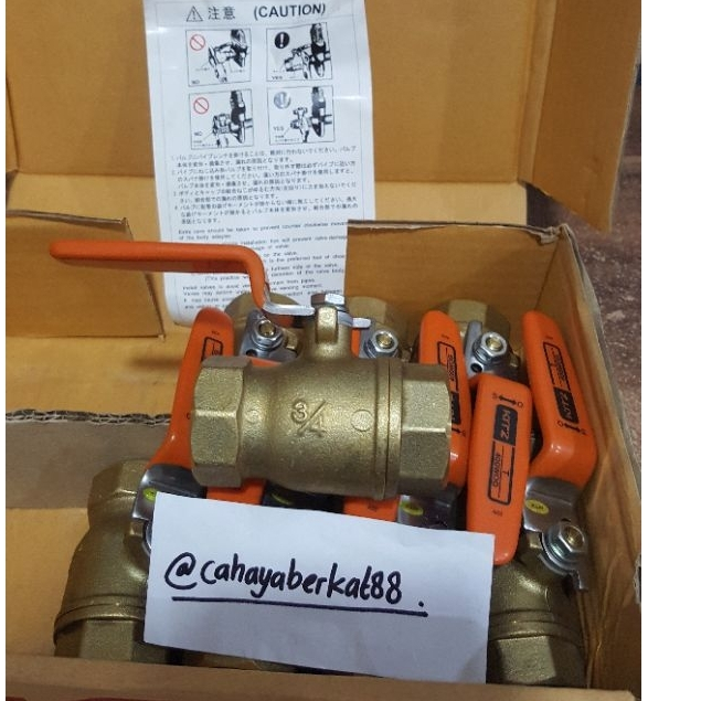 Jual BALL VALVE KITZ 3/4 inch ( ORIGINAL ) | Shopee Indonesia