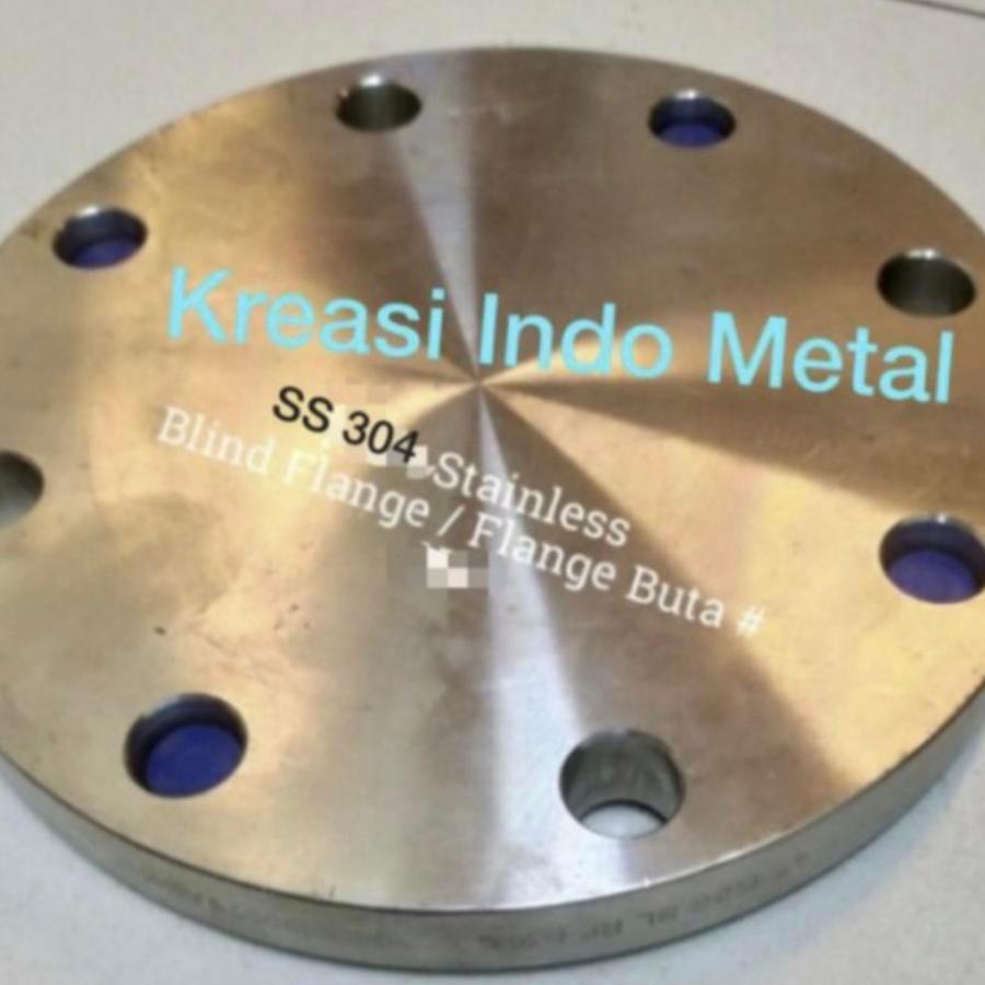 Jual Blind flange 2" 300 ss304 / buta SS 304 ansi / sus stainless Dn 50 ...