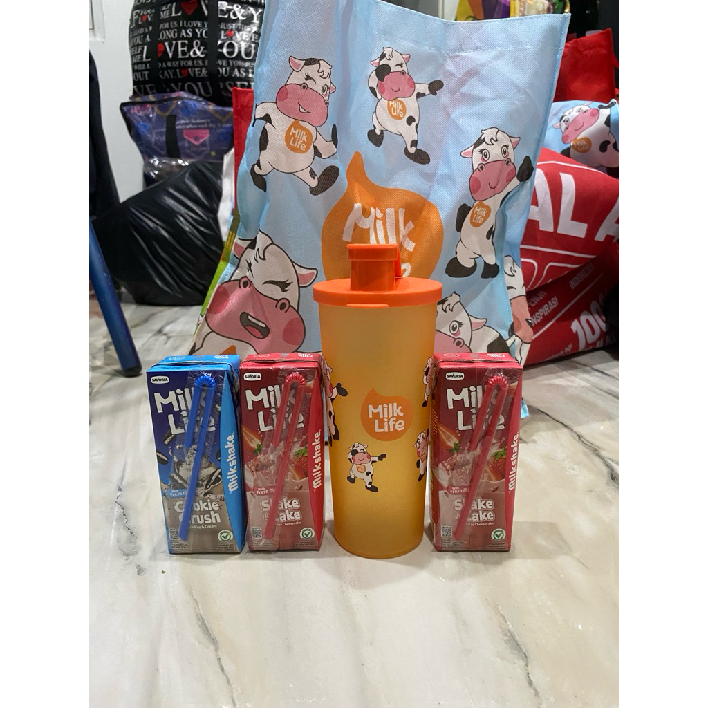 Jual susu milk life free tas sapi milk life prj 2025 / jastip prj 2025 ...