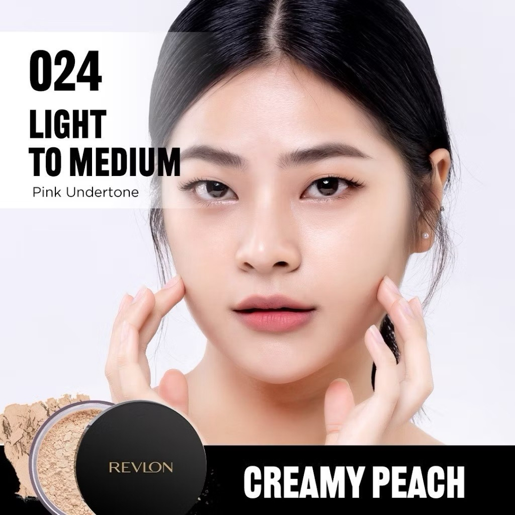 Jual Revlon Touch & Glow Face Powder 24 gram Shade 024 Creamy Peach ...