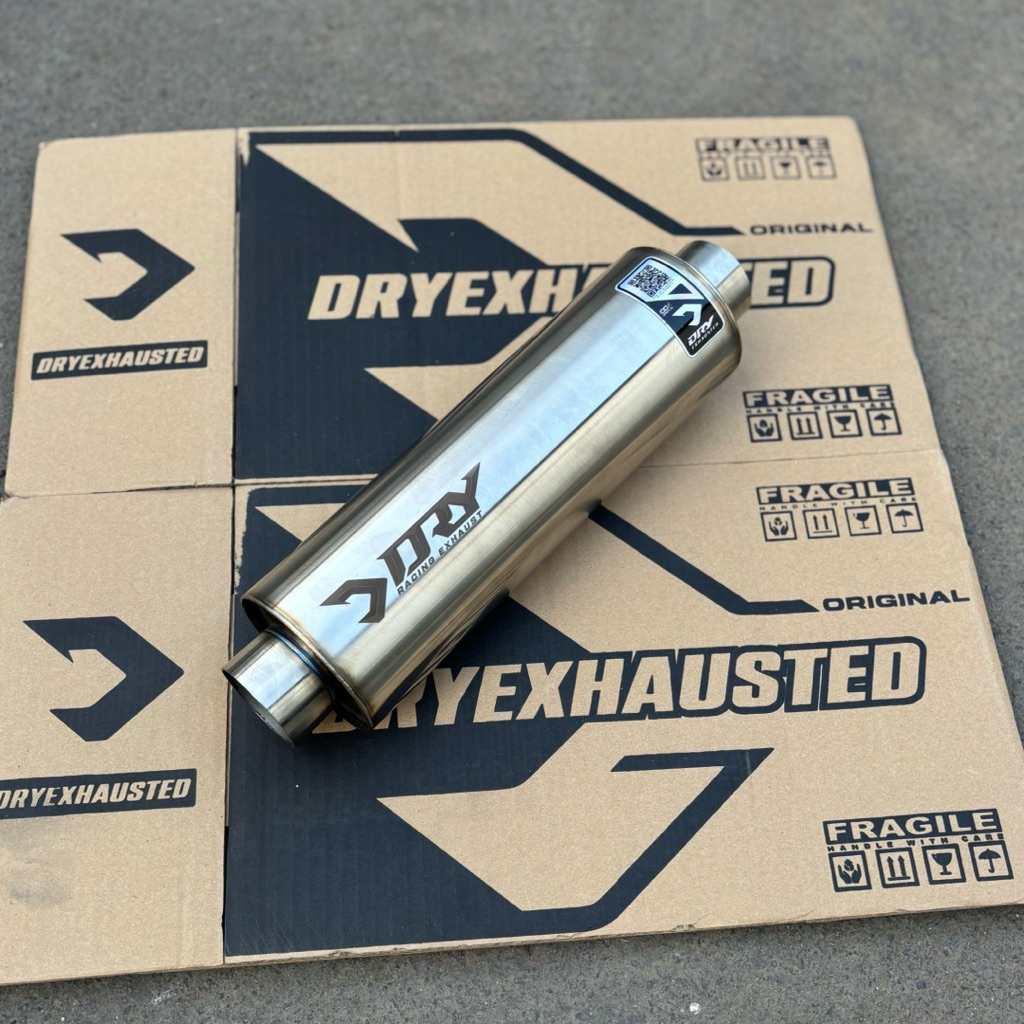 Jual Resonator Mobil Racing DRY Exhausted Buat Mobil Bensin Manual ...