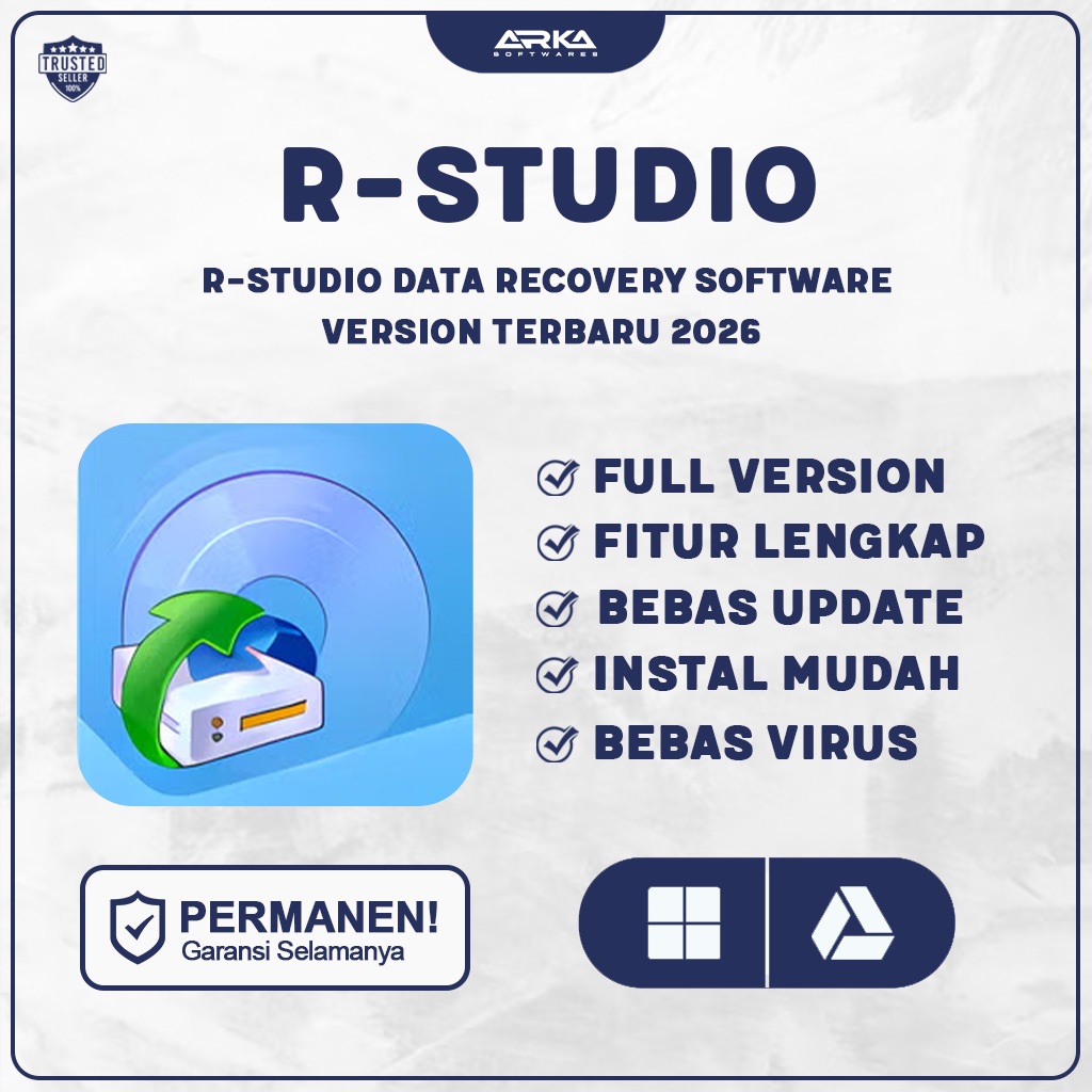 Jual R-Studio Data Recovery 2026 Full Version Original Lifetime | Software Data Recovery (WIN ...