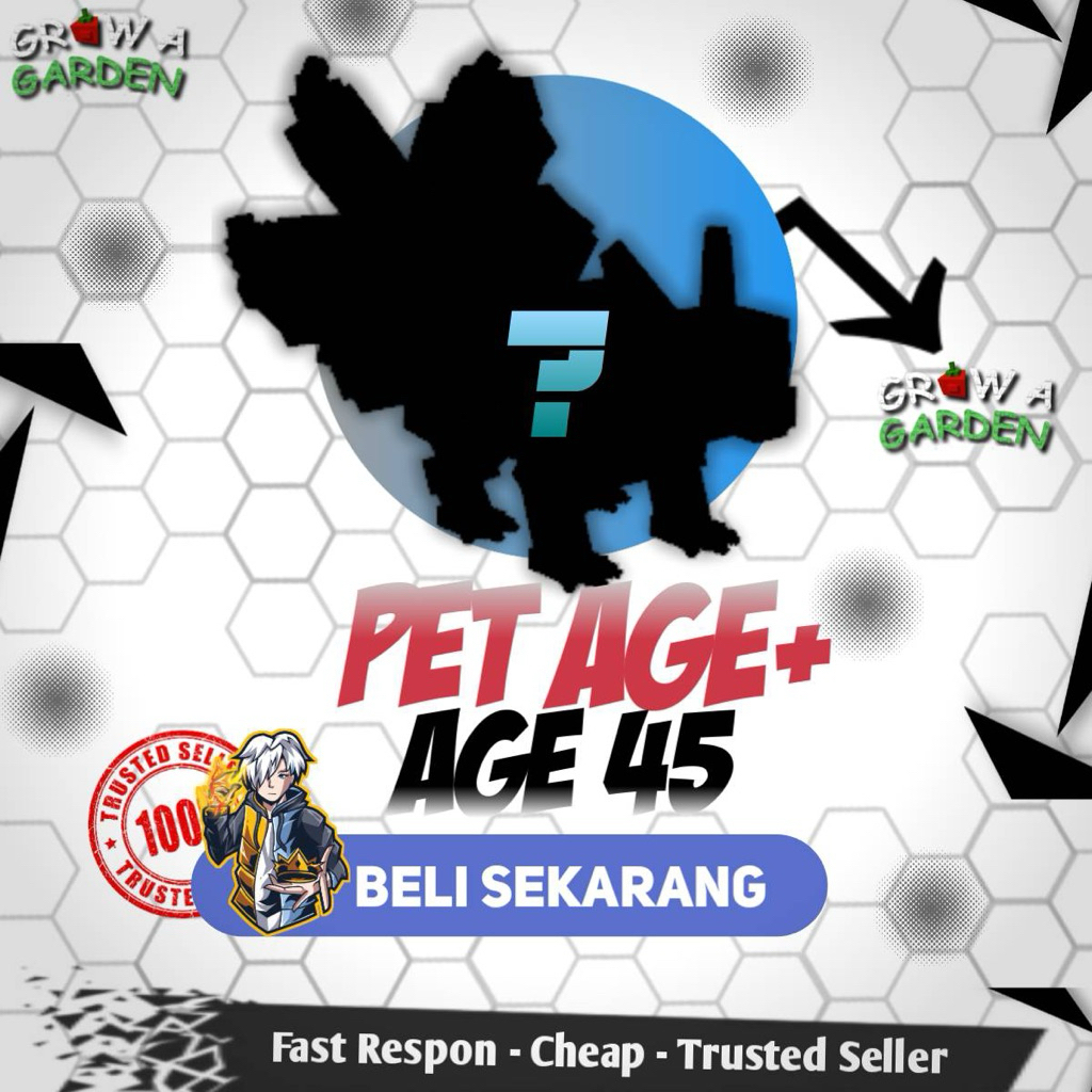 Jual Pet Level 45 - Grow A Garden - Cheap and Fast Delivery | Shopee ...