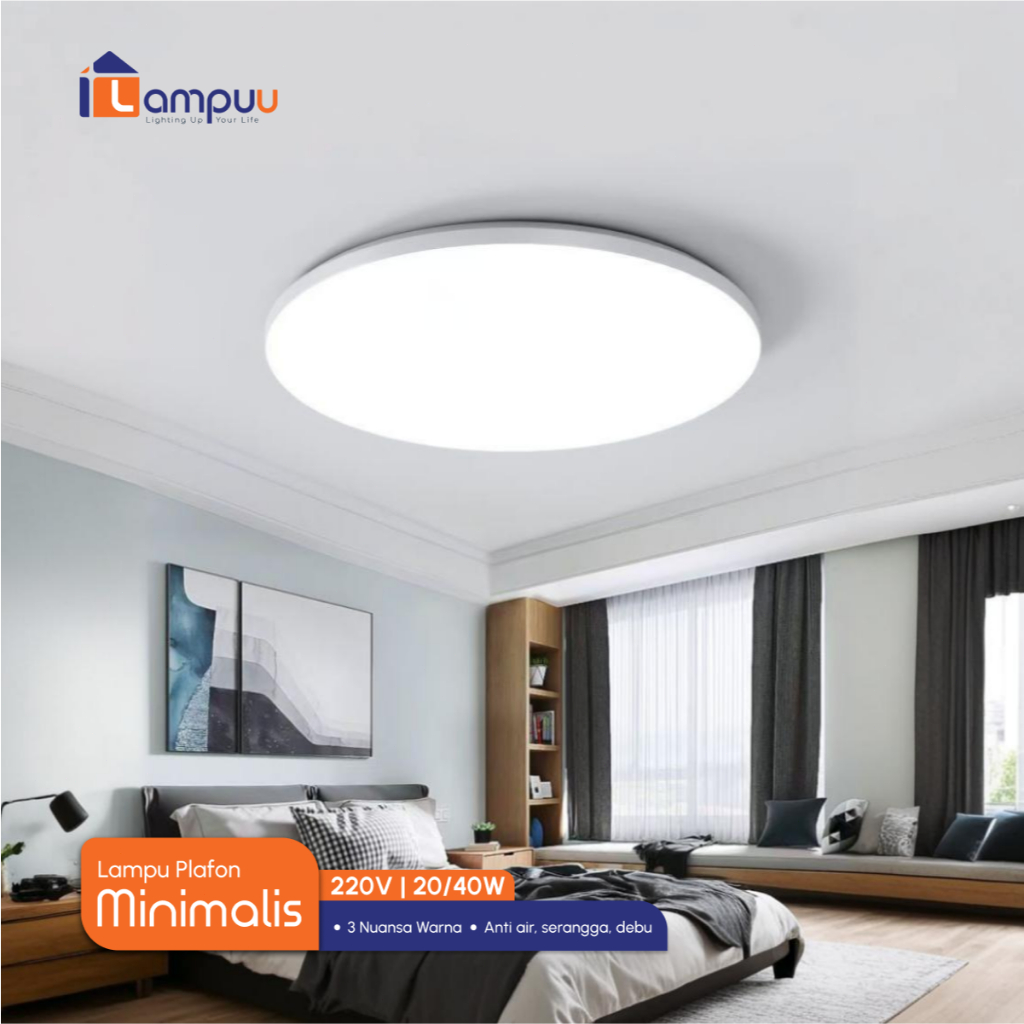 Jual Lampu LED Plafon Minimalis Lampu Ruang Tamu Kamar Teras Lampu Led ...