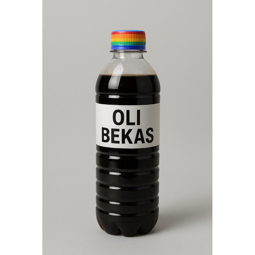 Jual oli bekas kelas 4 kemasan botol 600ml | Shopee Indonesia