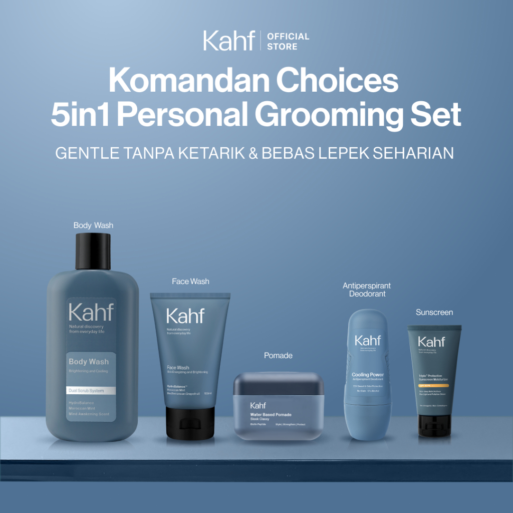 Jual [KOMANDAN CHOICES - 5IN1 SET GENTLE TANPA KETARIK & BEBAS LEPEK ...