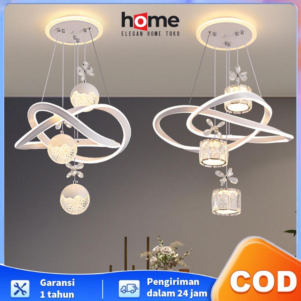 Jual E.Home Lampu Nordik Modern LED Lampu Restoran Lampu Dekorasi ...
