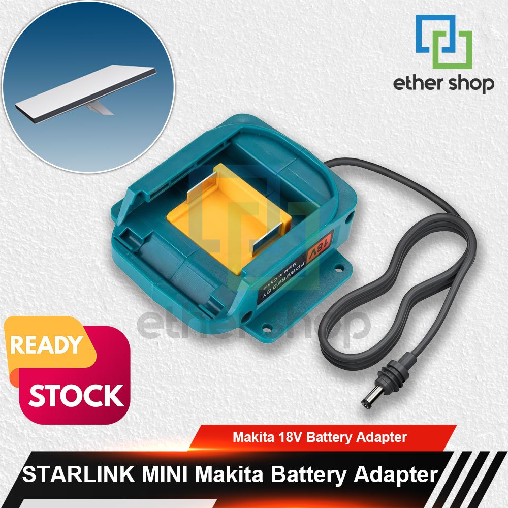 Jual Adapter Baterai Bor (Milwaukee/Dewalt/Makita) Untuk Starlink Mini ...