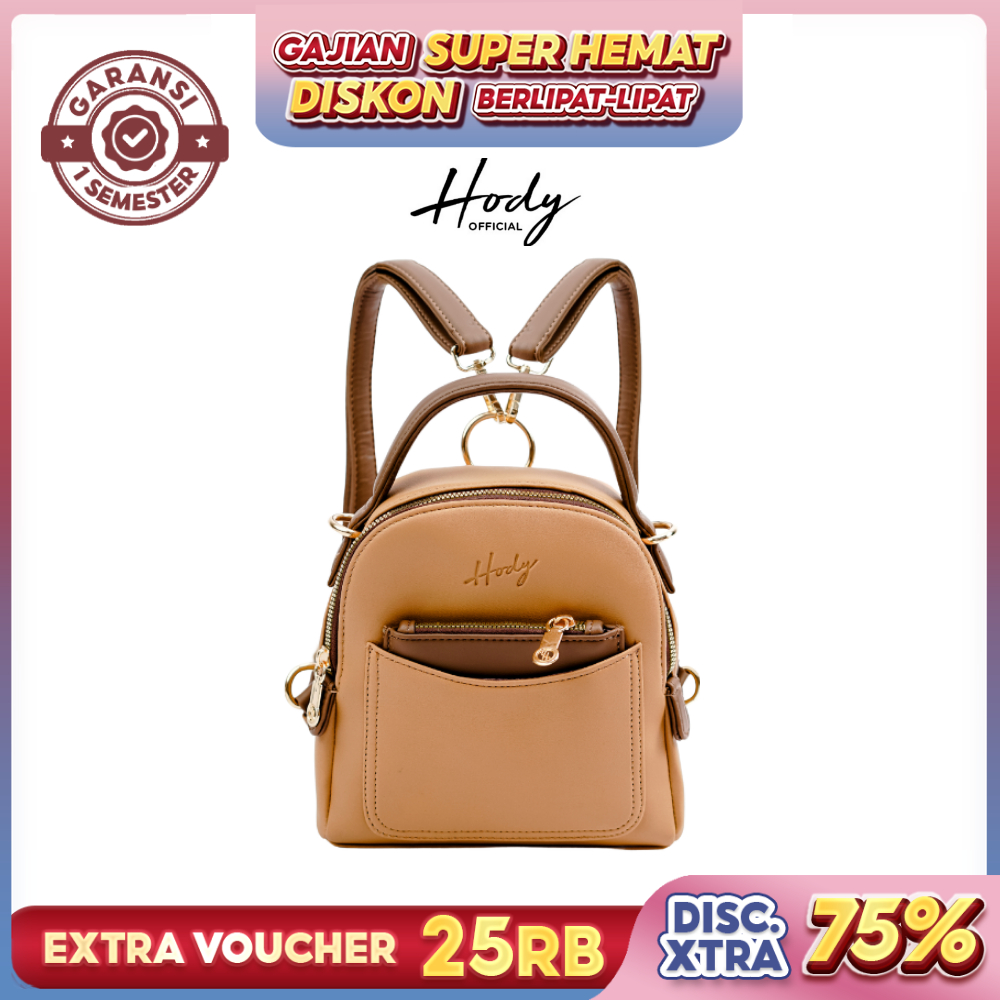 Jual Hody - Tas Ransel Mini Wanita/Tas Backpack Simple Wanita/Tas ...
