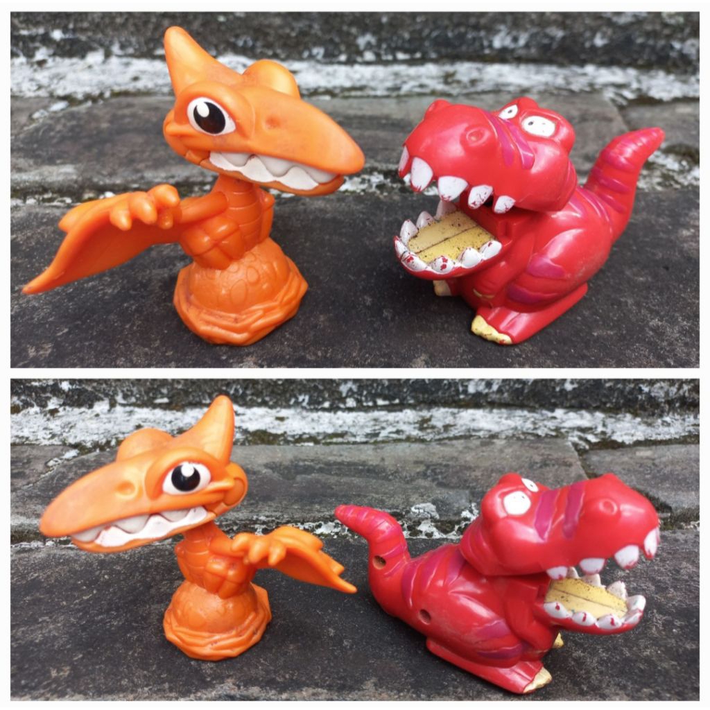 Jual Figure Mainan set dapat 2pc Pteranodon Pterodactyl Original Play ...