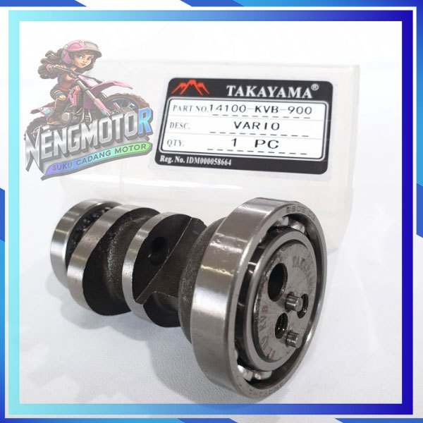Jual NOKEN AS ASSY KLEP CAM SHAFT VARIO 2 BEARING 14100-KVB-900 ...