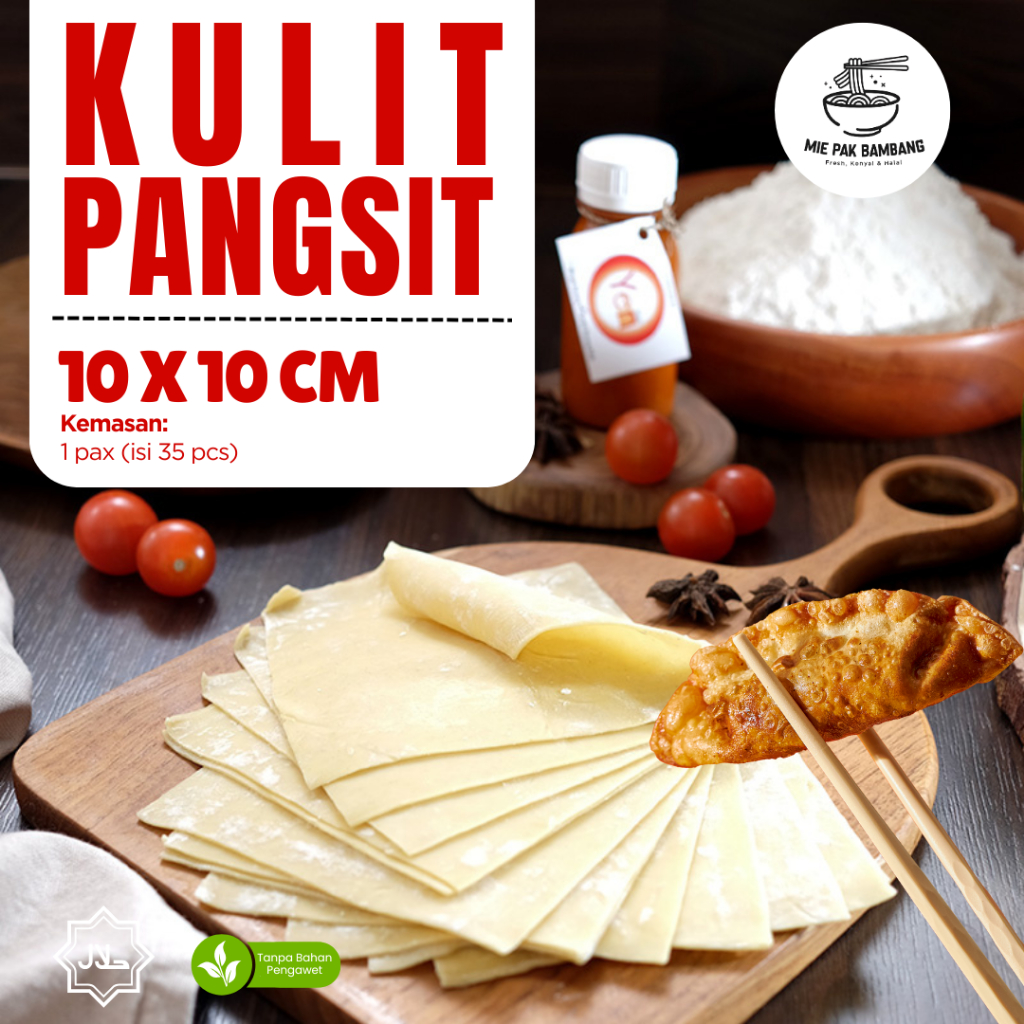 Jual Kulit Pangsit Dimsum Mentah Rebus Anti Sobek Isi 50 – Kulit ...