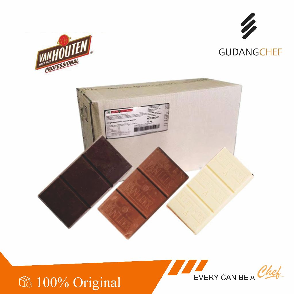 Jual Van Houten Intense Dark Compound | Milk Compound | White Compound ...