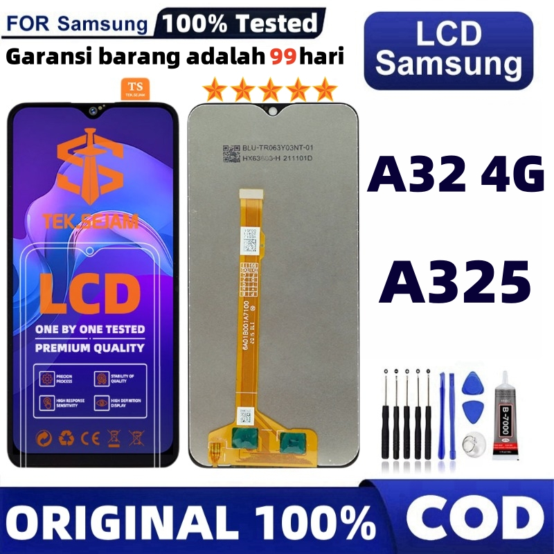 Jual LCD TOUCHSCREEN SAMSUNG A32 4G-SAMSUNG A325 ORIGINAL 100% FULLSET COD | Shopee Indonesia