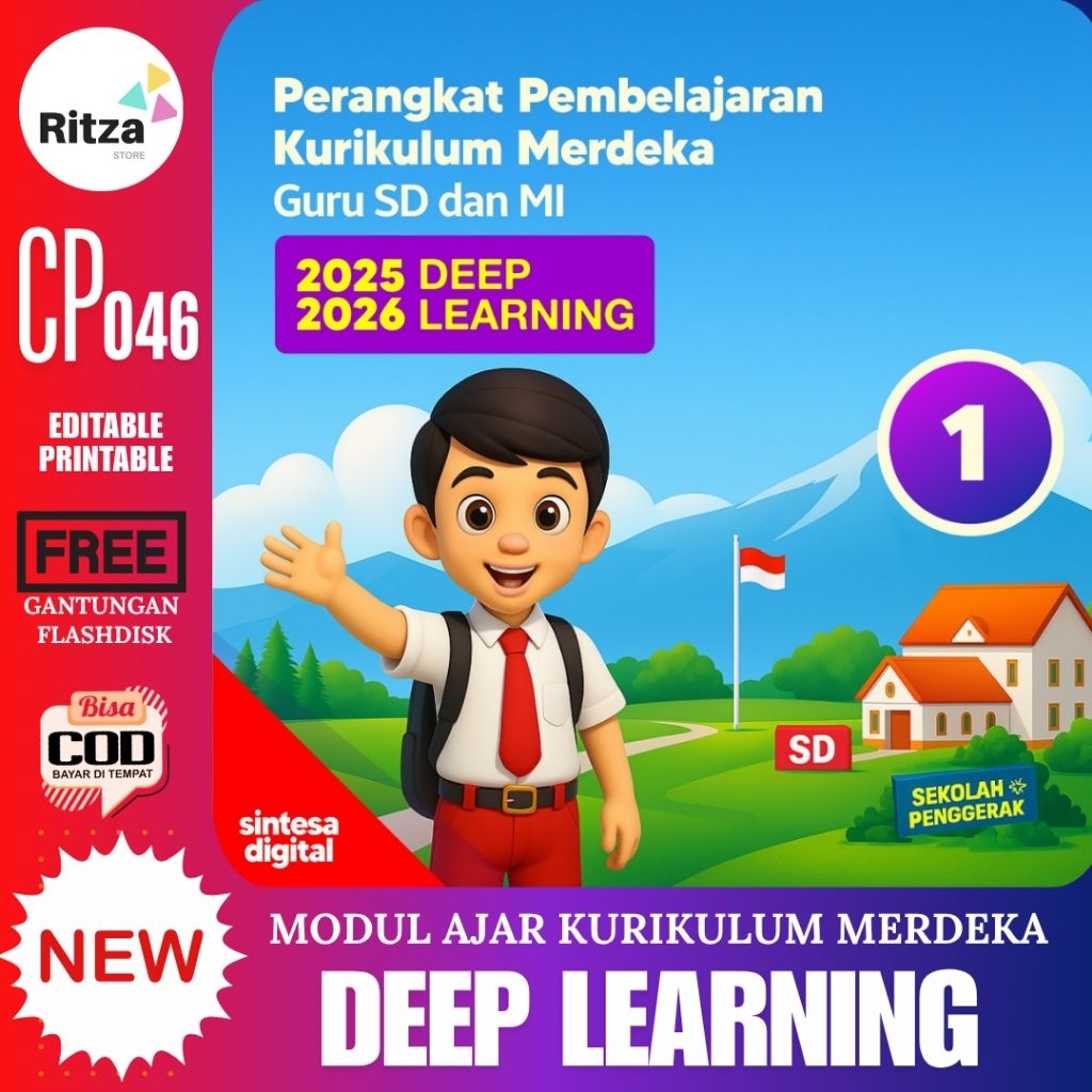 Jual KELAS 1 - MODUL AJAR DEEP LEARNING CP 046 KURIKULUM MERDEKA TERBARU | Shopee Indonesia