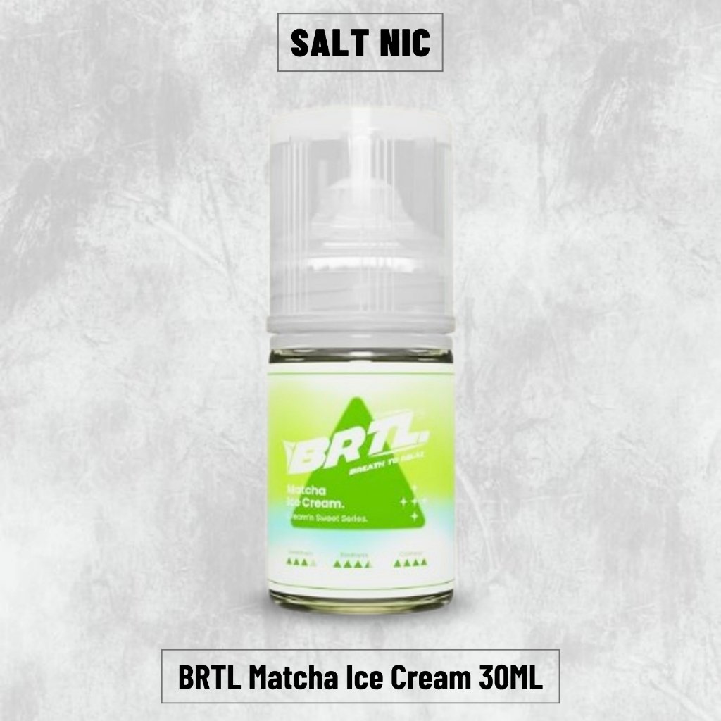 Jual BRTL Matcha Ice Cream Cream'N Sweet Series Salt Nic 30mL by BRTL ...