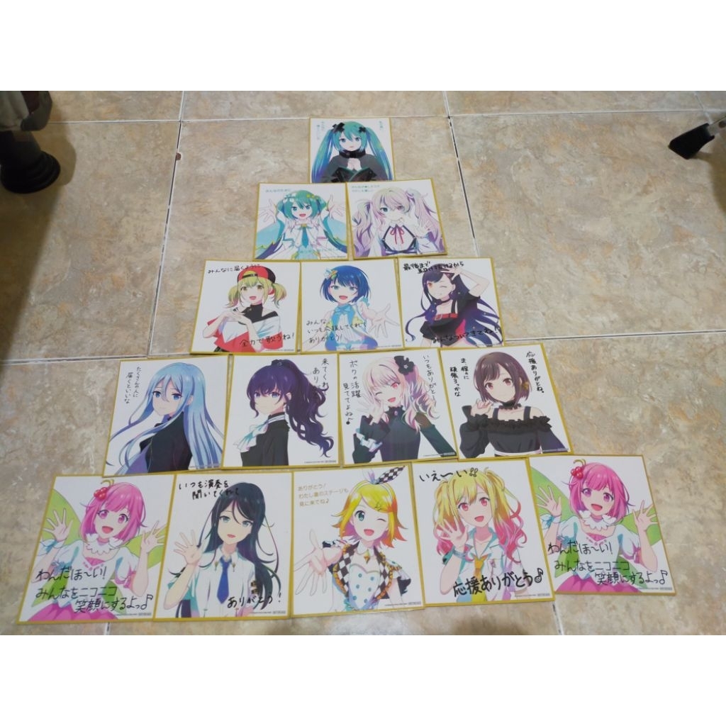 Jual Shikishi Project Sekai Colorful Stage CGV Official | Shopee Indonesia