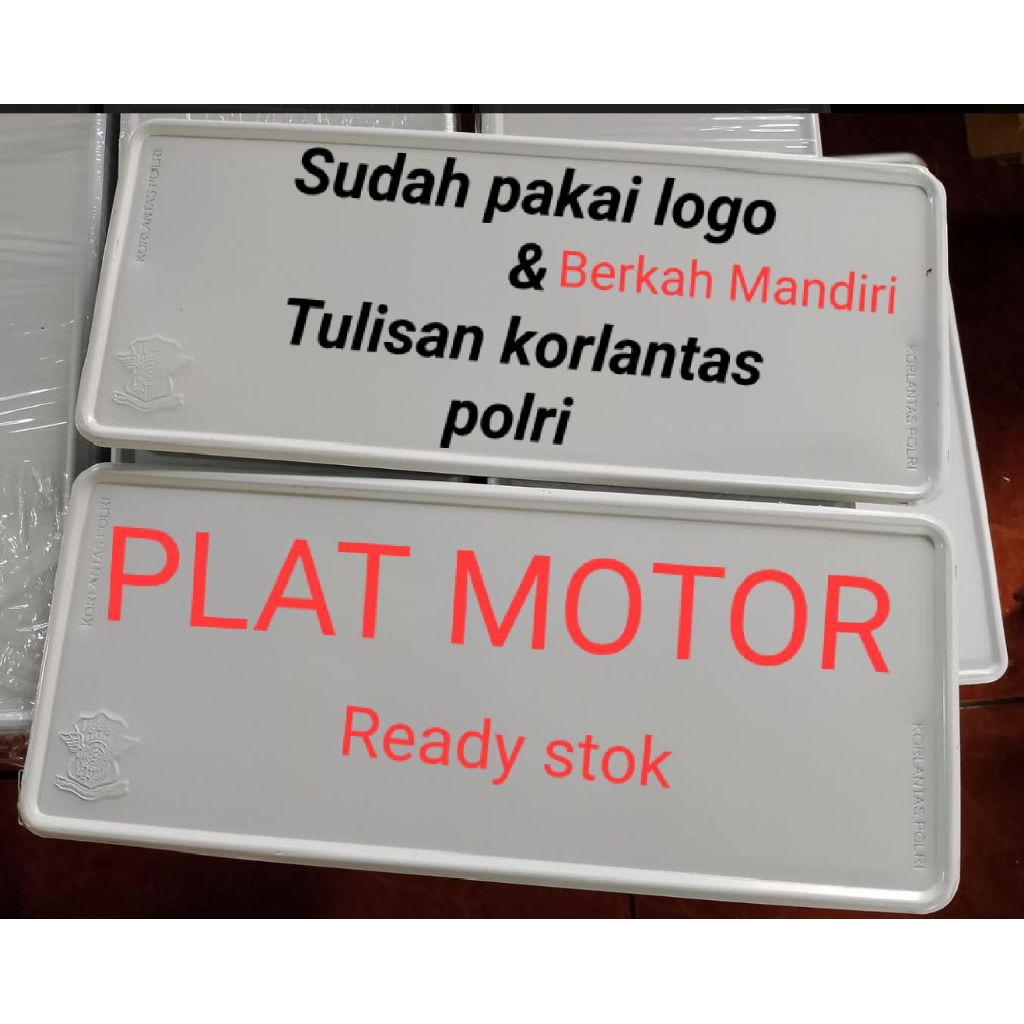 Jual cetak plat nomor motor | Shopee Indonesia