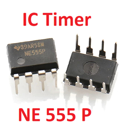 Jual IC 555 Clock Timer Oscillator Clock Timer Ne555p Ne555 DIP 8 Pin ...