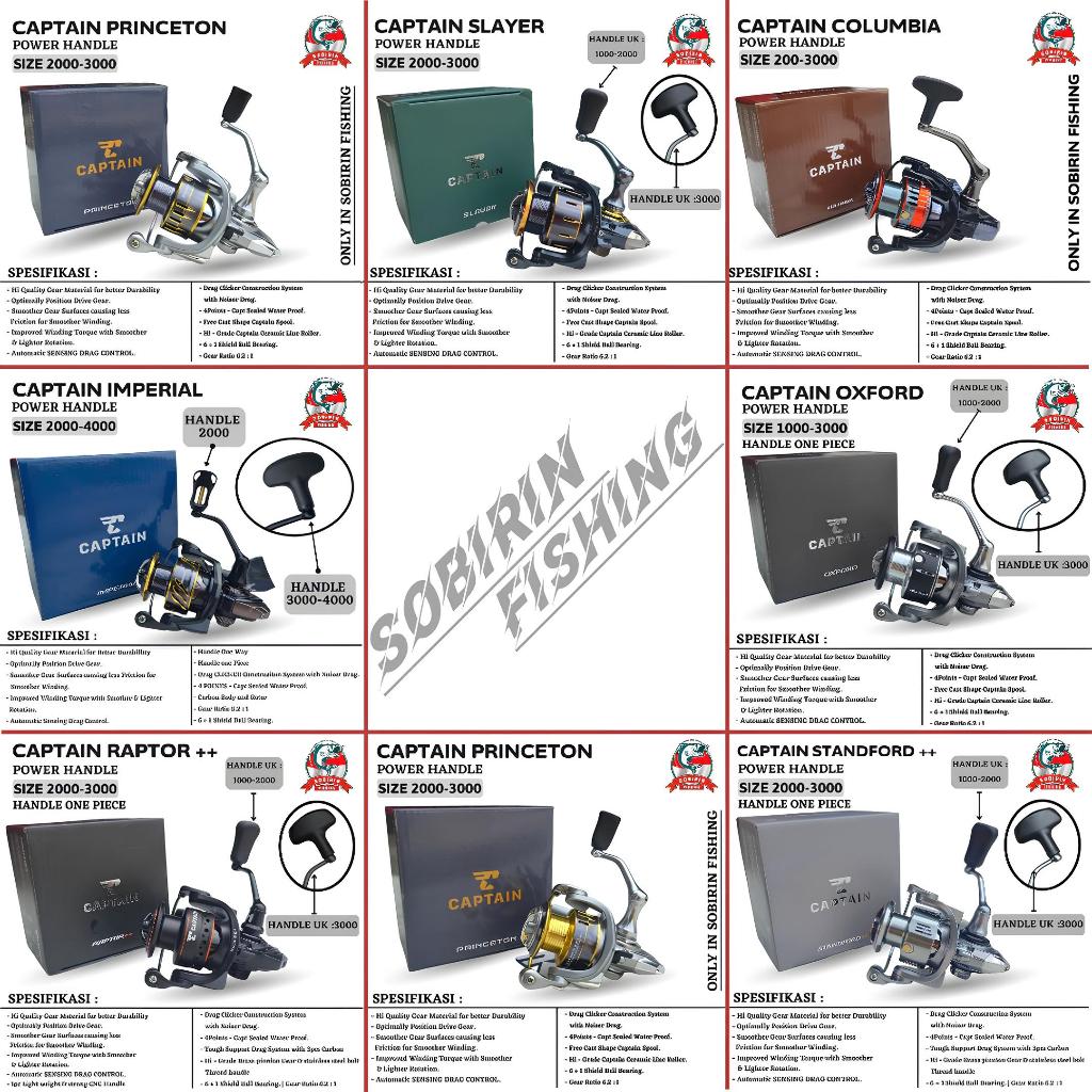 Jual Reel captain berbagai varian type dan ukuran - reel captain power ...