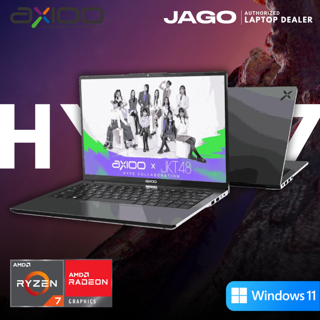 Jual Axioo Hype 7 X8 AMD Ryzen 7 6800H RAM 16GB SSD 512GB FHD RADEON ...