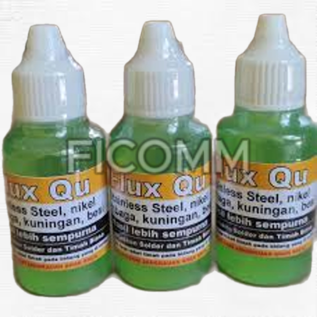 Jual Flux Qu Stainless Steel Flux Solder Perekat Nikel Liquid Cairan ...