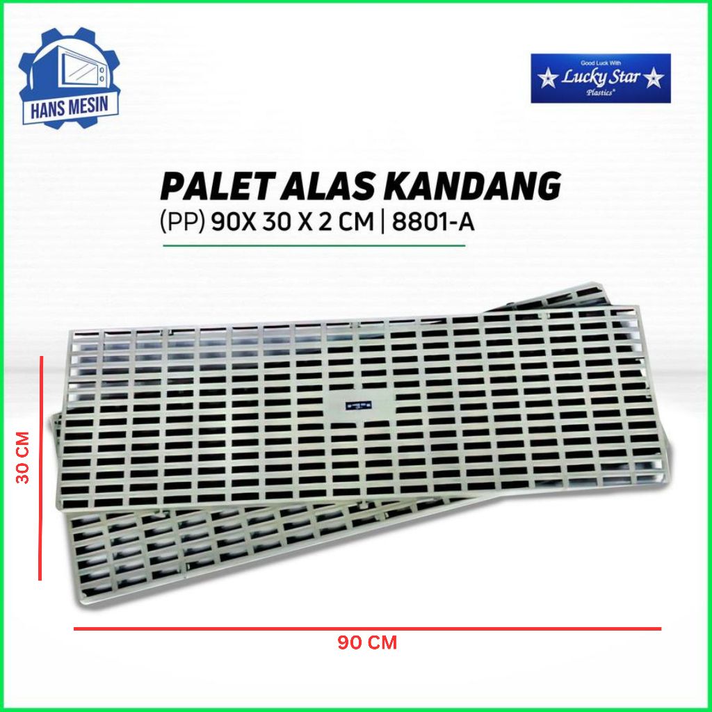 Jual Palet plastik / Alas kandang / Tatakan / Pabrik / Gudang ( PP ) M | Shopee Indonesia