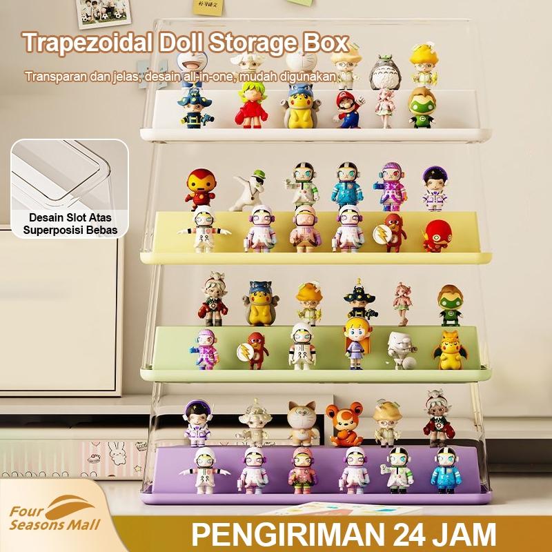 Jual [Four Seasons Mall]Action Figure Display Box Acrylic Display ...