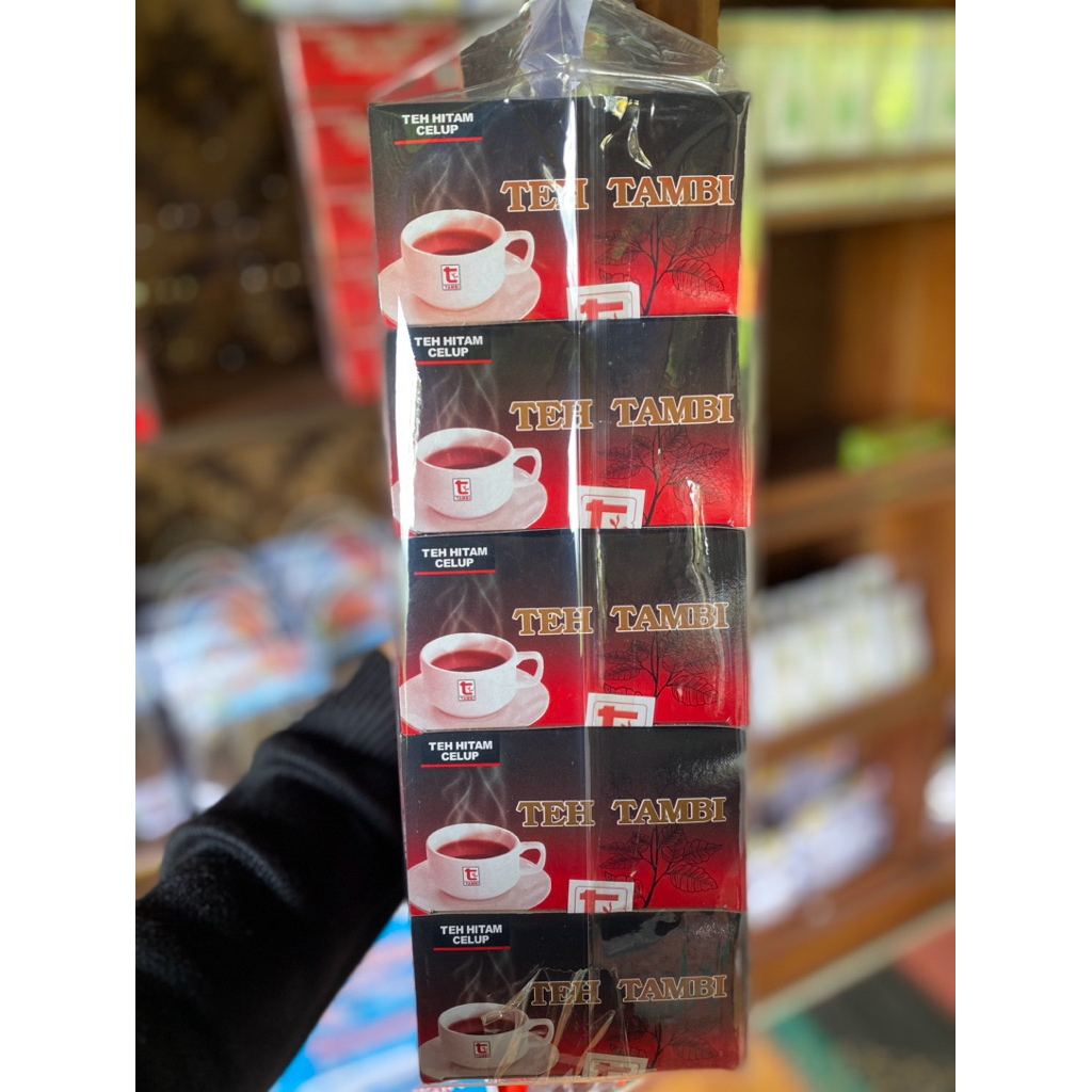 Jual Teh tambi celup hitam isi 10 pack | Shopee Indonesia