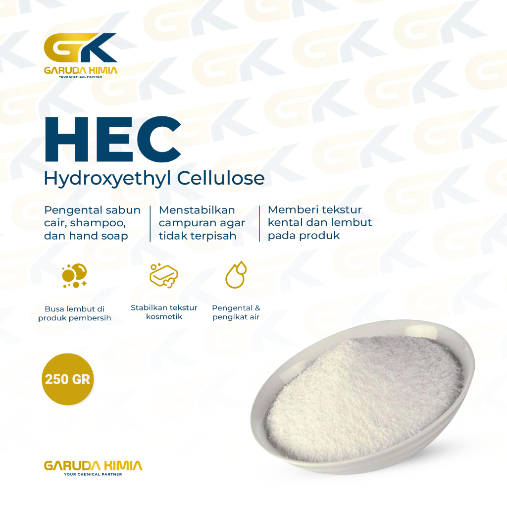 Jual Hydroxyethyl Cellulose 250 GRAM / HEC/ Cellosize/ Natrosol By ...