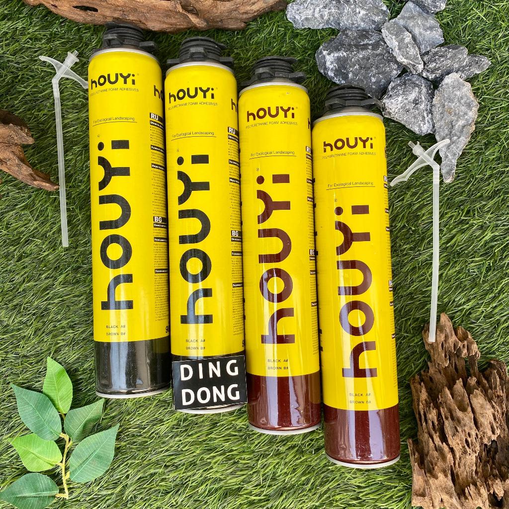 Jual HOUYI PU FOAM SPRAY PEREKAT BUSA ORNAMEN BACKGROUND PALUDARIUM ...