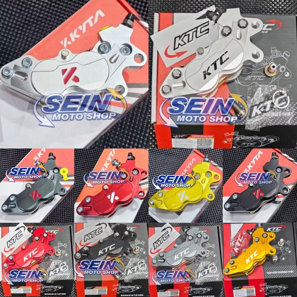 Jual Kaliper Ktc Kytaco 4P 4 piston Crm 101 Universal Kaliper Only Kanan Kyta | Shopee Indonesia