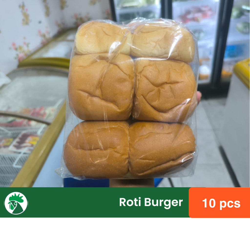 Jual Roti Burger 10 pcs 1 Bungkus | Roti Merk Laila Ekonomis | Shopee ...