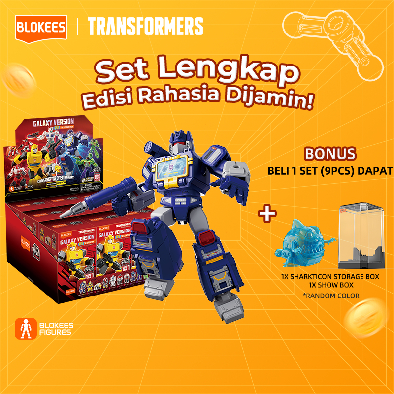 Jual BLOKEES Figures Transformers Blind Box The Autobot Run Mainan Toys ...