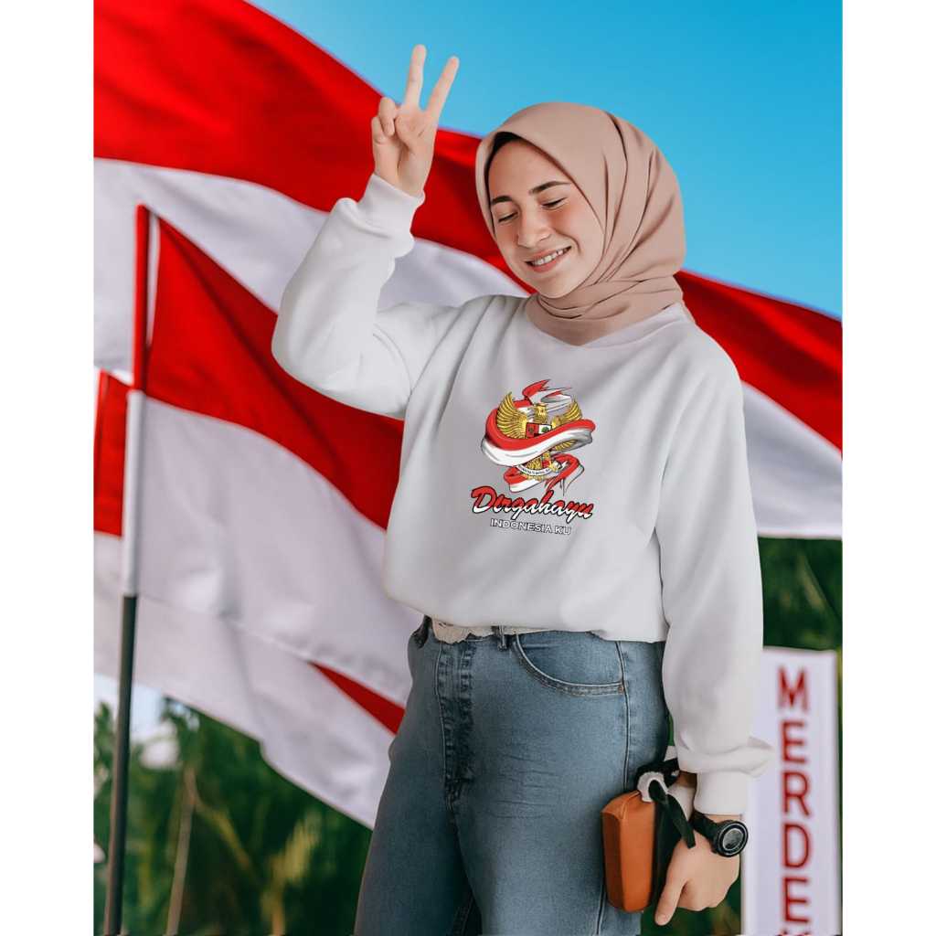 Jual Baju Merdeka 2025 Seragam Panitia 17An Bendera Terbaru Shirt ...