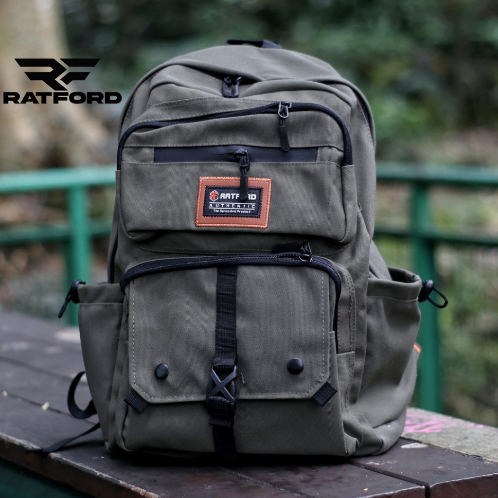 Jual Koya Army Tas Ransel Pria Wanita Backpack Bahan Canvas Simple ...