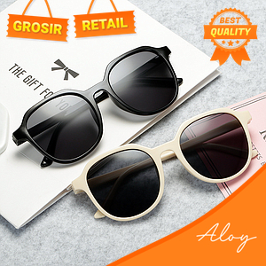 Jual ALOY RETAIL PL-H009 "PROMO!!!" Korean INS Hot Fashion Segiempat Mata Kucing Kacamata Hitam ...