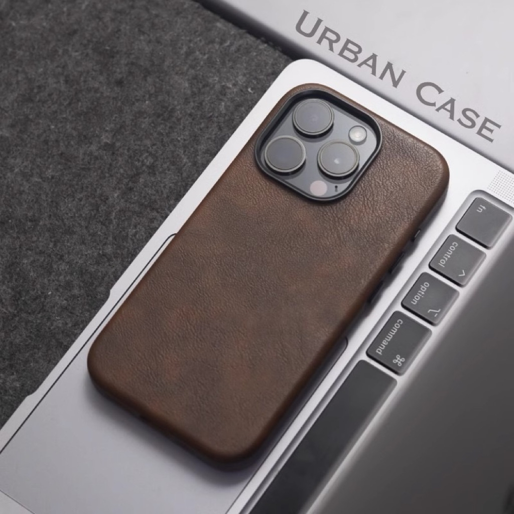 Jual {CASE.IMPORT} Case Full Leather Magsafe Compatible for Iphone IP ...