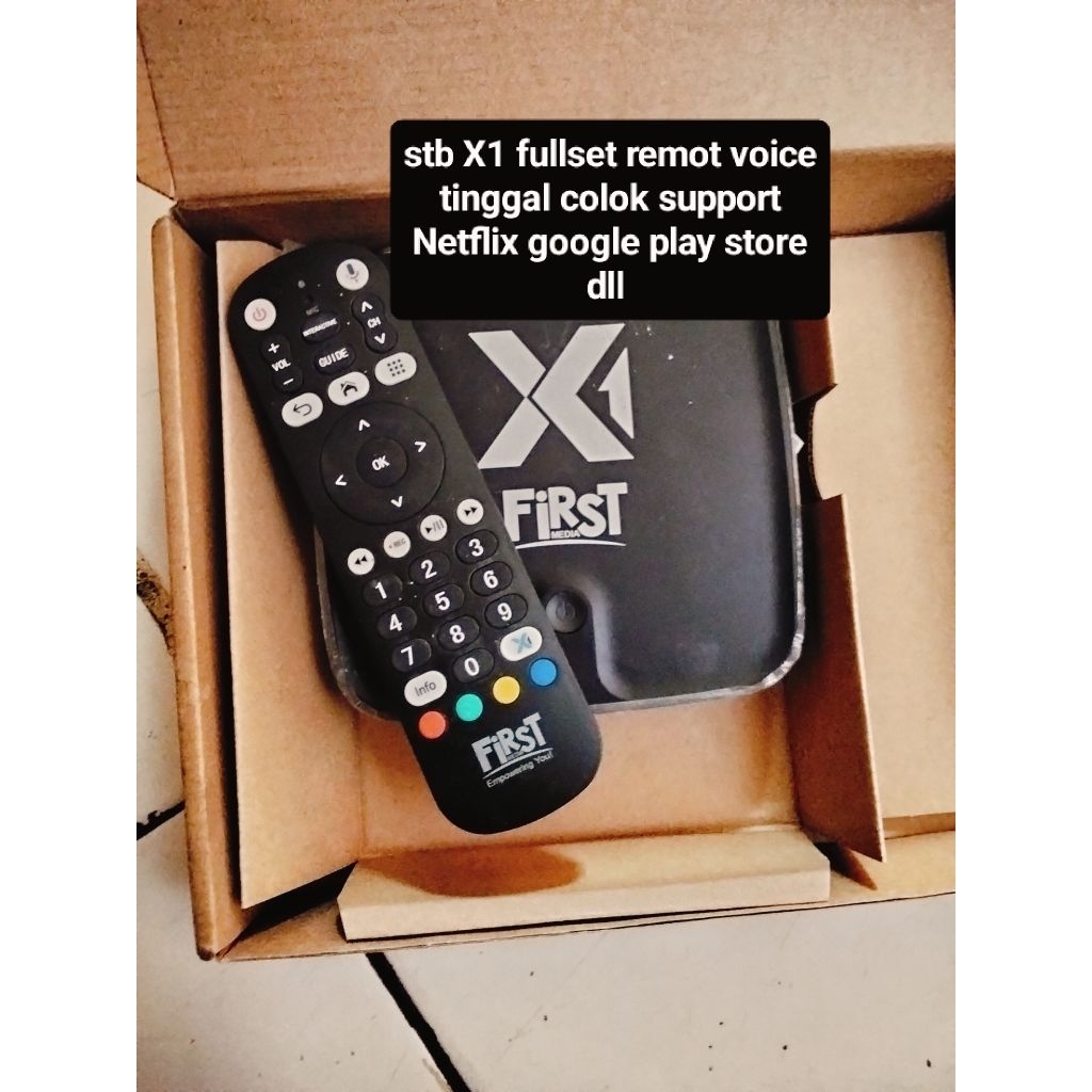 Jual X1 lite os11 fullset tinggal colok support Netflix dll | Shopee ...