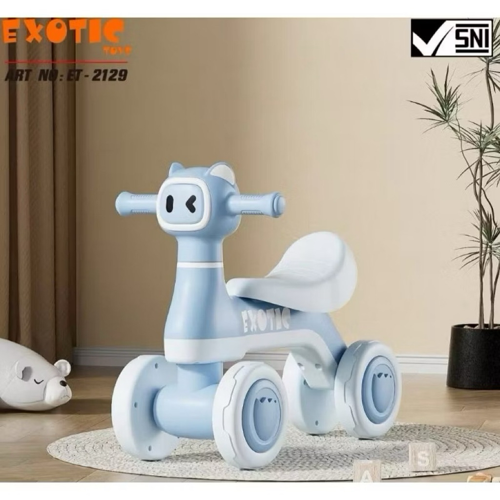 Jual Sepeda dorong Anak push bike Exotic ET 2129 balance bike mainan ...