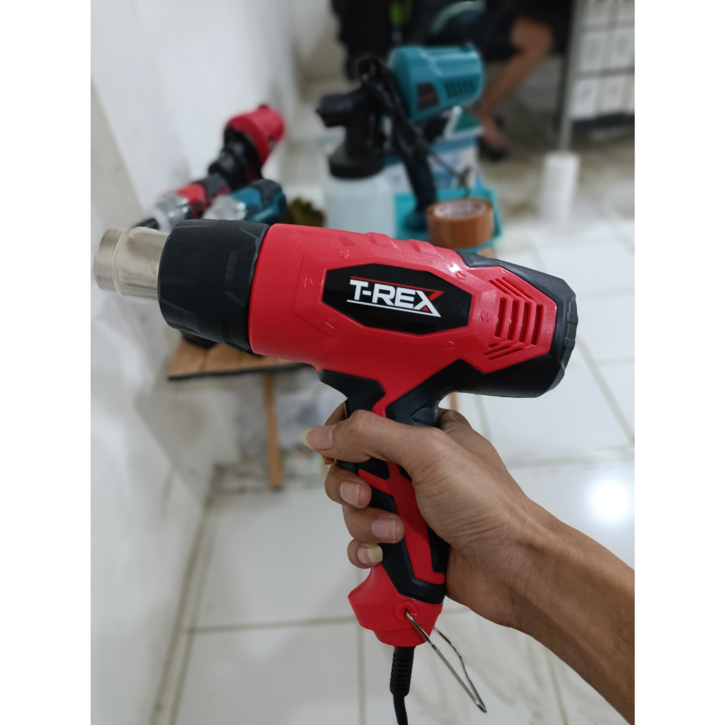 Jual T-REX Heat Gun 220V Air Hot Gun Pro Senapan Panas Pistol Angin ...