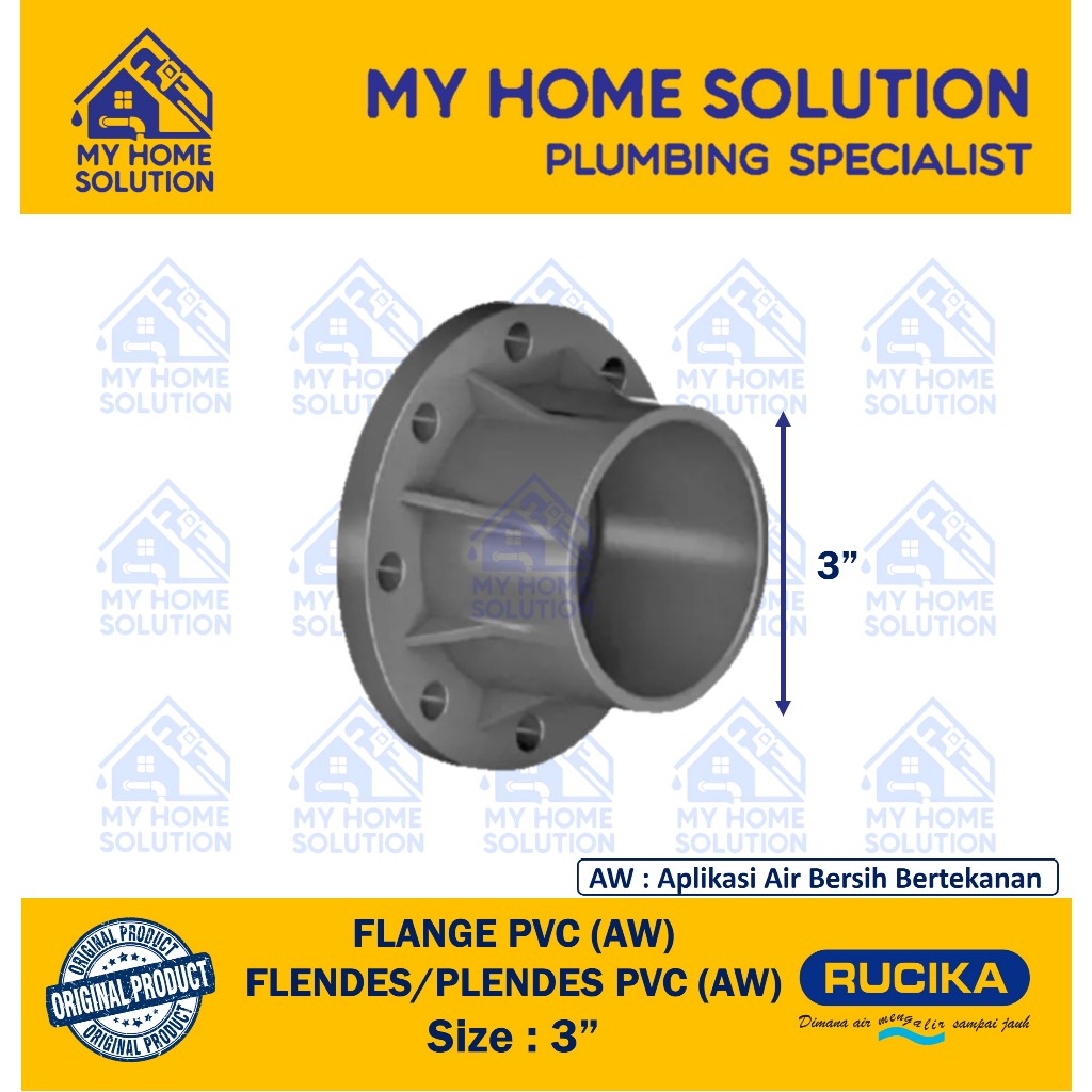 Jual FLANGE | FLENDES | PLENDES 3" RUCIKA Tipe AW | Shopee Indonesia