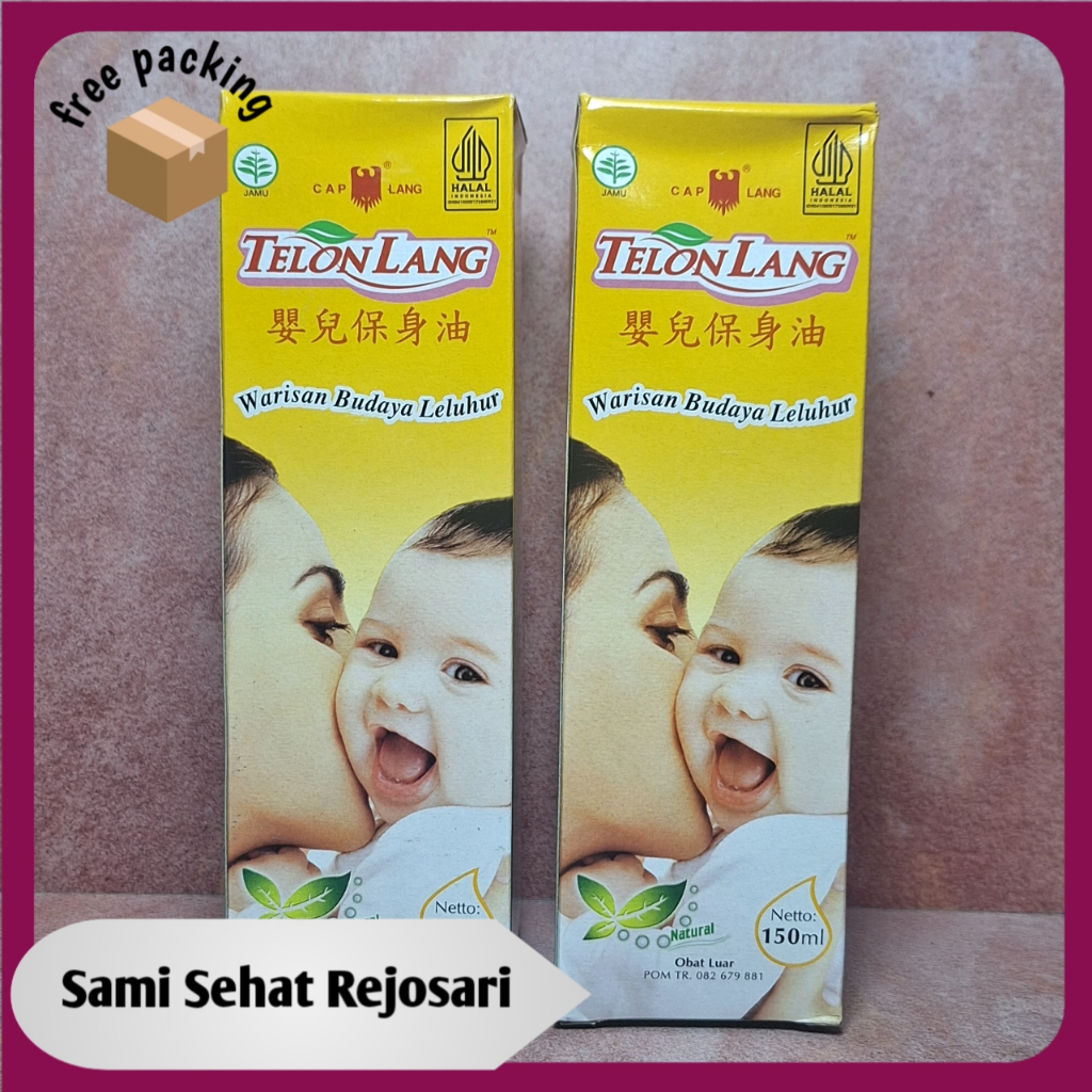Jual 2 Botol CAP LANG TELON LANG 150 ML | Shopee Indonesia