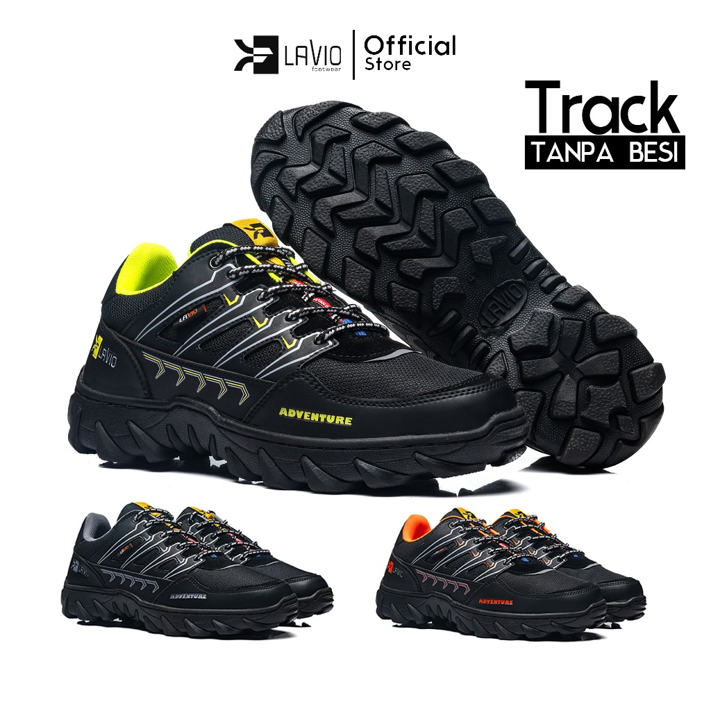 Jual Lavio Track | Sepatu Pria boots kerja Hiking Trekking Sneakers ...