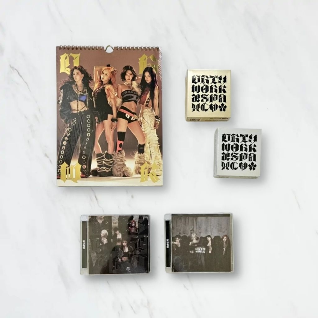 Jual [Sealed] AESPA Album DIRTY WORK Dirty (Worker Dirty/ Code Dirty ...